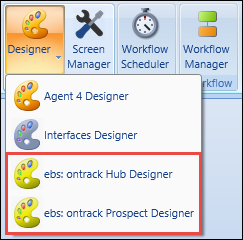 Use ontrack Designer